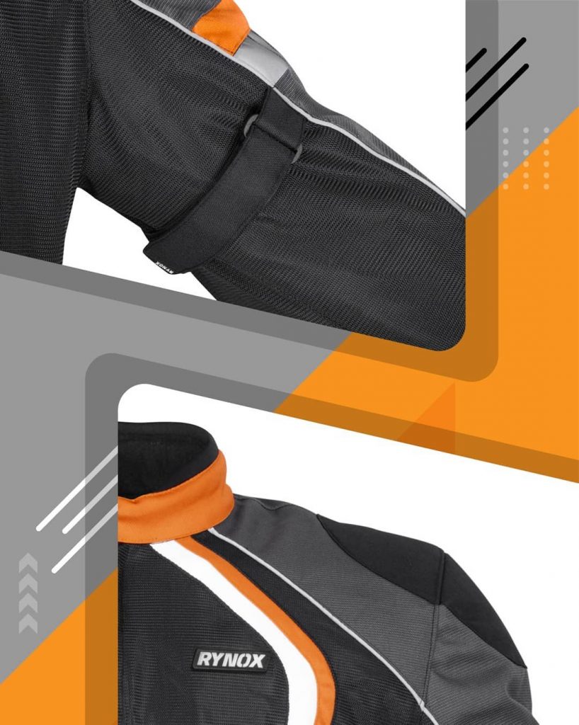 rynox tornado pro 3 jacket orange | best rynox jacket