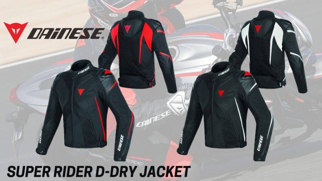 Best Dainese Super Rider D-Dry Jacket Review - Ryderplanet
