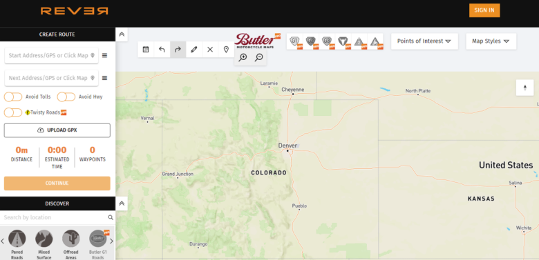 REVER Premium Phone GPS App Review - GPS App for Motorcyclists