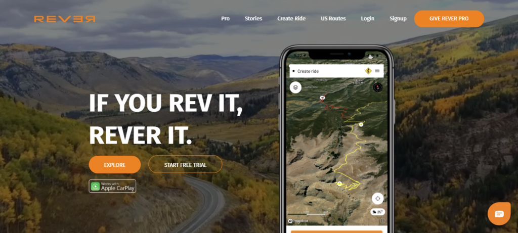 REVER Premium Phone GPS App Review - GPS App for Motorcyclists