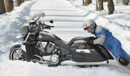How to Ride a Motorcycle in Cold Weather Conditions