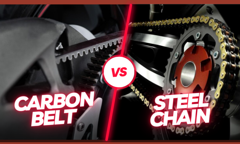 Carbon Belt Vs. Steel Chain Final Drive | Ryderplanet